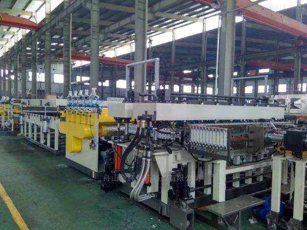 Quality 320kW Power PC PP Hollow Sheet Extrusion Line with Advanced Technology for sale