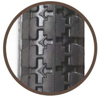 China 26*2.40 black bicycle tire from china factory for sale