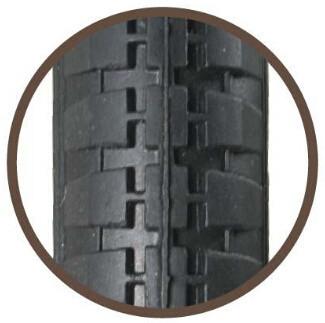 China 28*1.75 black bicycle tire from china factory for sale