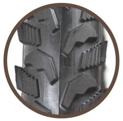 China 24*1.95 black bicycle tire from china factory for sale