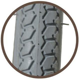 China 24*1 3/8 black bicycle tire from china factory for sale