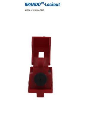 China BO-D11/12/13 Clamp-on breaker lockout , high security electrical lockout plastic electrical lockout for sale
