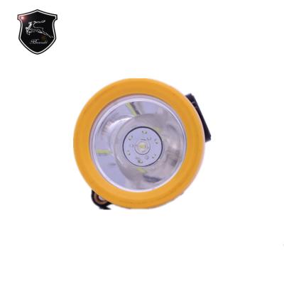 China 1pcs main light 6pcs auxiliary light underground miners head light high quality cordless miner lamp for sale