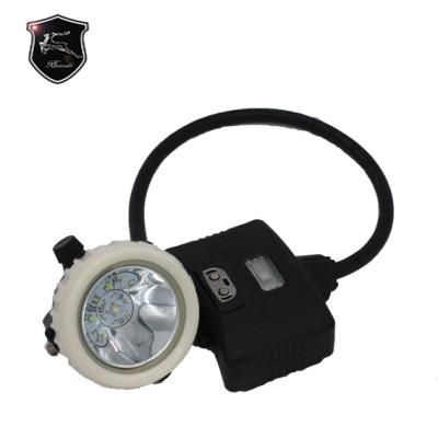 China IP68 corded miner explosion-proof safety led miners cap lamp 8000lux corded miner lamp for sale