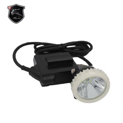 China IP68 water-proof brightest corded miners working head lamp 1W corded mining lamp for sale