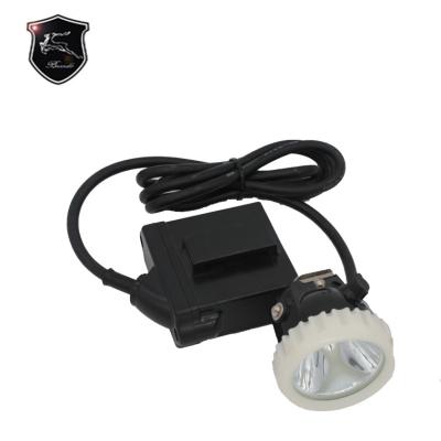 China 4000lux high power led corded underground safety mining 5Ah corded miner lamp for sale