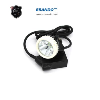 China ABS material water proof rechargeable Led mining cap lamp with 18 hours working time for sale