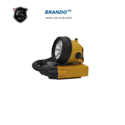 China High Quality Undergroud Miner Led Corded Cap Lamp with High Brightness 25000lux for sale
