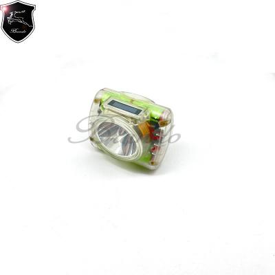 China Easily carried LED  transparent headlamp on helmet   Atex Cordless Led Underground Mining Light Cap Lamp Miner Headlamp for sale