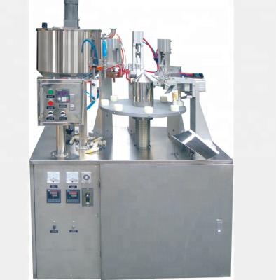 China Plastic Polymer Tube Sealing Equipment Filling Machine Cosmetics Black Matte for sale