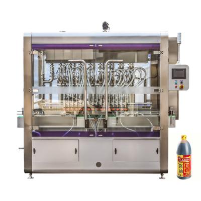 China Rotary 50-5000ml Liquid Bottle Filler with <1% Accuracy 220/380V Power Supply for sale