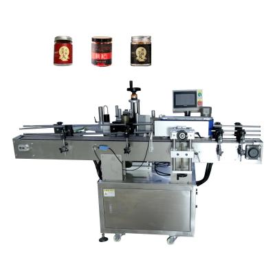 China Smooth Accurate Glass Automatic Bottle Labeling Machine With Stepping Motor for sale