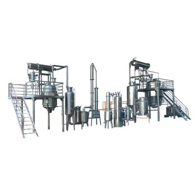 China Stainless Steel Herb Extraction Equipment for Concentration 150 Conventrating Quantity for sale