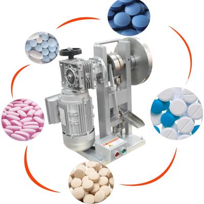 China Single Punch Painted Metal Rotary Tablet Press Machine 40KN For Candy for sale