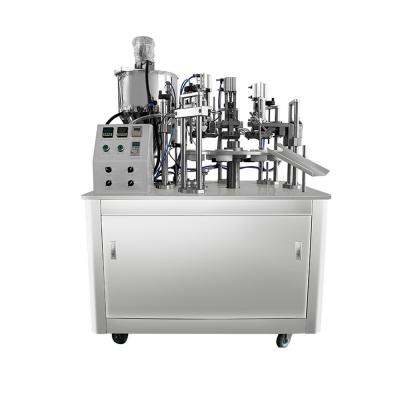 China Plastic Toothpaste Tube Filler And Sealer 600pcs/H AC220V for sale