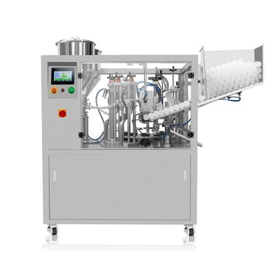 China Dia 60mm Automatische Buis Vullende en Verzegelende Machine voor Schuimroom Te koop