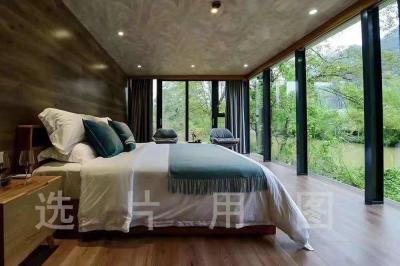 Cina La costruzione prefabbricata moderna di investimento dell'hotel alloggia la struttura di alluminio della struttura dell'installazione del sito in vendita