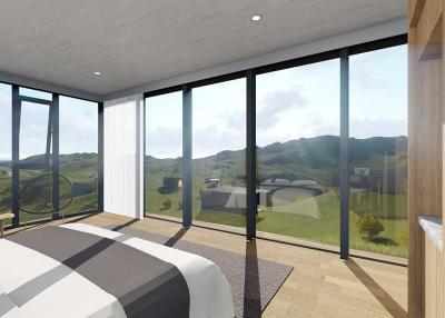 Cina Lusso prefabbricato aggiornato della Camera di Brown con le case della camera da letto della costruzione prefabbricata una in vendita