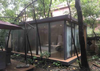 Cina Villa di lusso interna di legno temperata di prima scelta della casa mobile di vetro in vendita