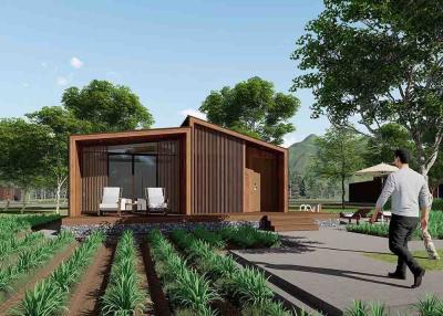 Cina Camera prefabbricata di lusso di stile unico/Camera di spiaggia di legno con alta segretezza in vendita
