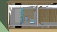 China Eco Friendly Expandable Container House Prefabricated Frame Ready Made Container House for sale