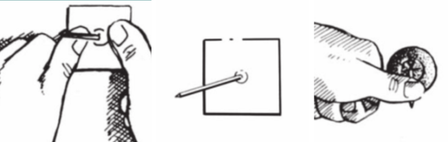 Designed Self Adhesive Insulation Hangers / Annular Groove Insulation Hangers