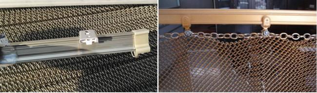 Custom Chain Mail Ring Metal Mesh Drapery For Shopping Mall Hotel Decoration