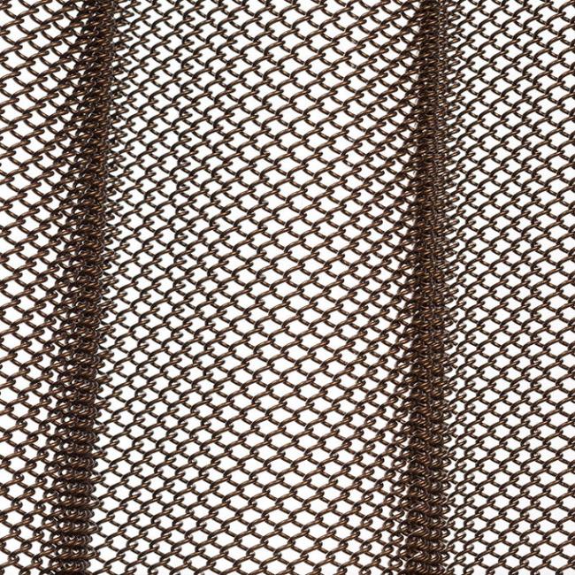 Heavy-duty Metal Wire Mesh Curtains For Fireplace Screen Systems