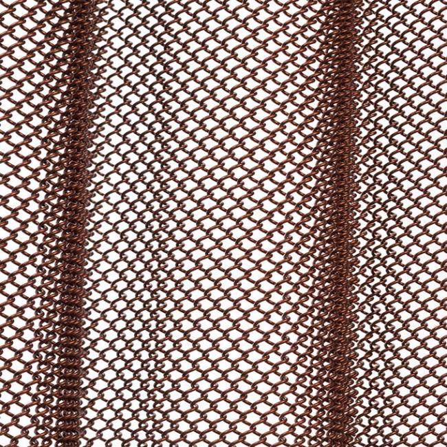 Heavy-duty Metal Wire Mesh Curtains For Fireplace Screen Systems