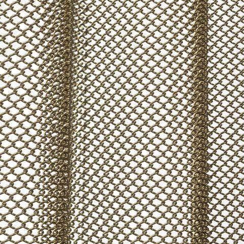 Heavy-duty Metal Wire Mesh Curtains For Fireplace Screen Systems