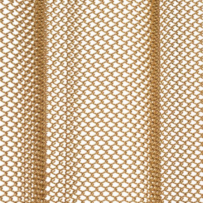 Heavy-duty Metal Wire Mesh Curtains For Fireplace Screen Systems