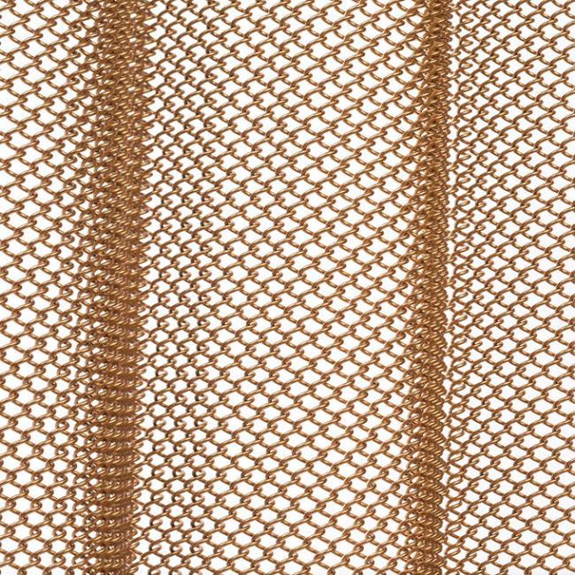 Heavy-duty Metal Wire Mesh Curtains For Fireplace Screen Systems