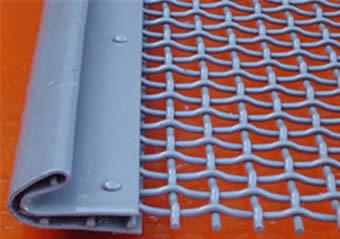 Hoher Mangan-65MN gesponnener vibrierender Schirm Mesh With Clamp Bending 7
