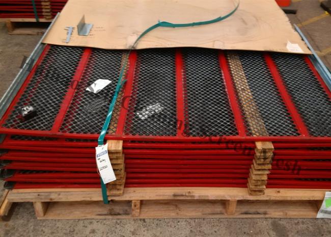 Malla antiobstrucción de Seperator de la trituradora de piedra, pantalla 3 de la limpieza de uno mismo de la arpa del graduador 65MN