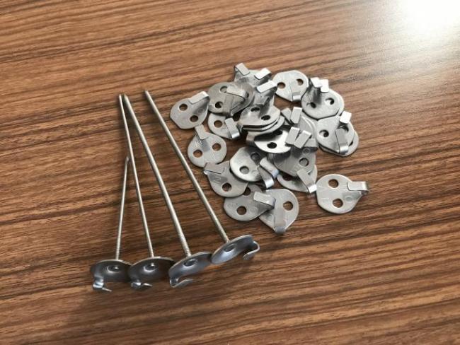 22mm Metal Stainless Steel Lacing Hooks For Fasten Insulation Blankets 0