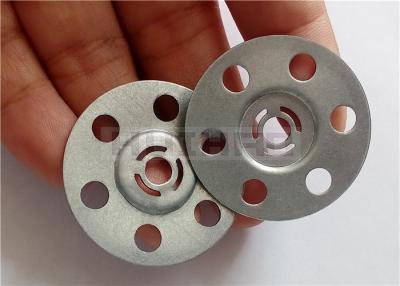 China 36 mm metalen bevestigingsschijven wasmachine gebruikt voor het bevestigen van tegel backer boards Te koop