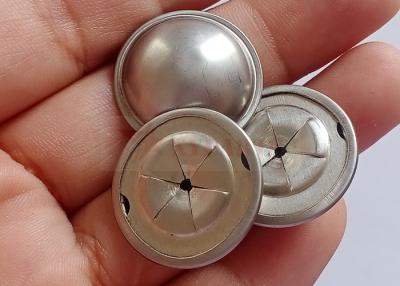 22 mm zelfvergrendelende koepelkappen van roestvrij staal voor isolatiepinnen