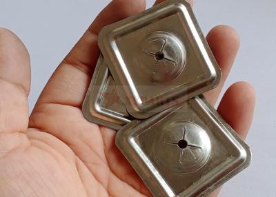 China 38mm Vierkante Type van Metaal het Zelfsluitende Wasmachines voor Isolatiespelden Te koop