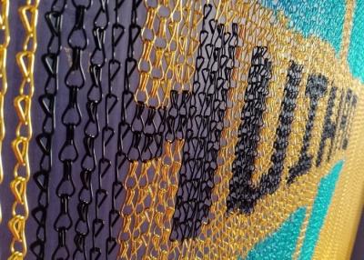 Cina Pareti divisorie del collegamento a catena multifunzionale del metallo per la decorazione architettonica in vendita