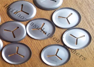 China Square Stainless Steel Self Locking Washer , Round Type Insulation Speed Clips for sale