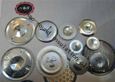 China 38mm Diameter Round Self Locking Washer For Perforated Base Insulaton Fasteners for sale