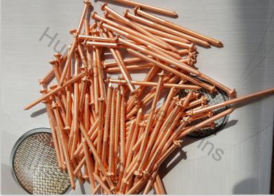 China Carbon Steel Capacitor Discharge Stud Welding Pins 3mm x 80mm With Copper Coat for sale