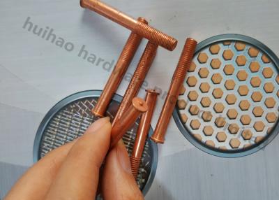 China Standard Stud Welding pins with Flange M3-M8 , Mild Steel Headed Weld Studs for sale