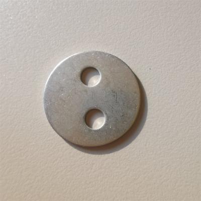 China Lavadoras de cordones de 25 mm SS con 2 orificios para la fabricación de mantas aislantes en venta