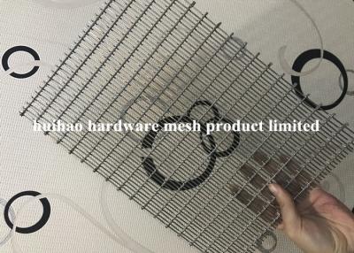 China Copper Architectural Wire Mesh , Cable Rod Weave Architectural Metal Screen for sale