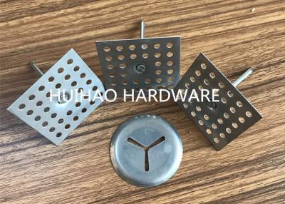 China Rock Wool Galvanized Steel Insulation Anchor pins With Round Self locking washer for sale