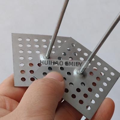 Chine Ventilation de la base d'isolation perforée, accrochage de l'isolateur, broches de fixation d'isolation de 2 à 1/2 pouces à vendre