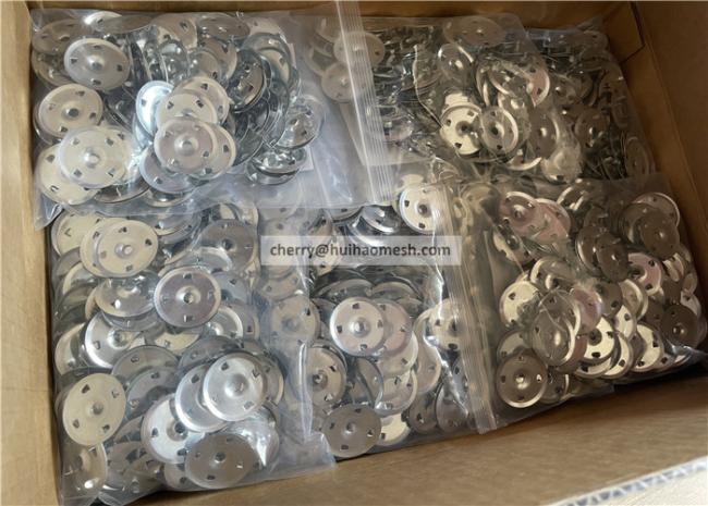 Thermaboard washers packaged in plastic bags