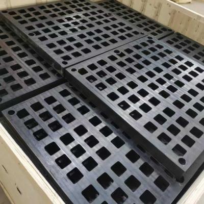 Écrans convenables en caoutchouc de fréquence de plat de tamis d'écran de vibration de médias de plate-forme de module