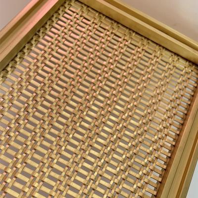 Colored Architectural Wire Mesh For Interior Railings And Stairways